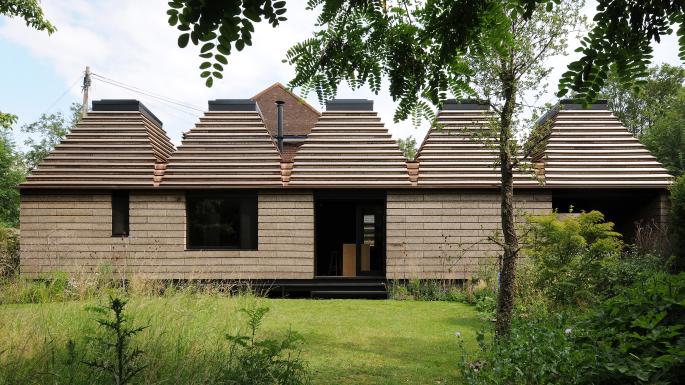 Cork House made from expanded cork - CorkLink - cork products direct ...