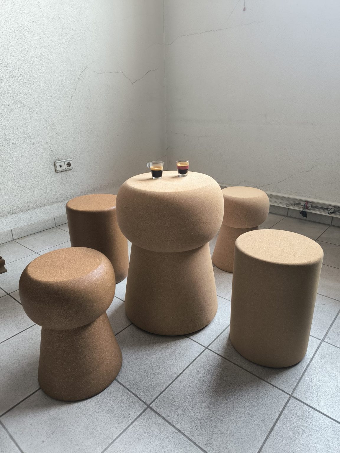 Cork stools direct from Portugal! - CorkLink - cork products direct ...